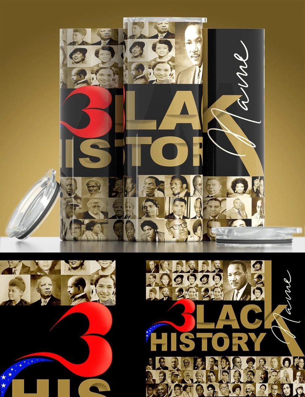 Black History- Sublimation Design - Milan Templates