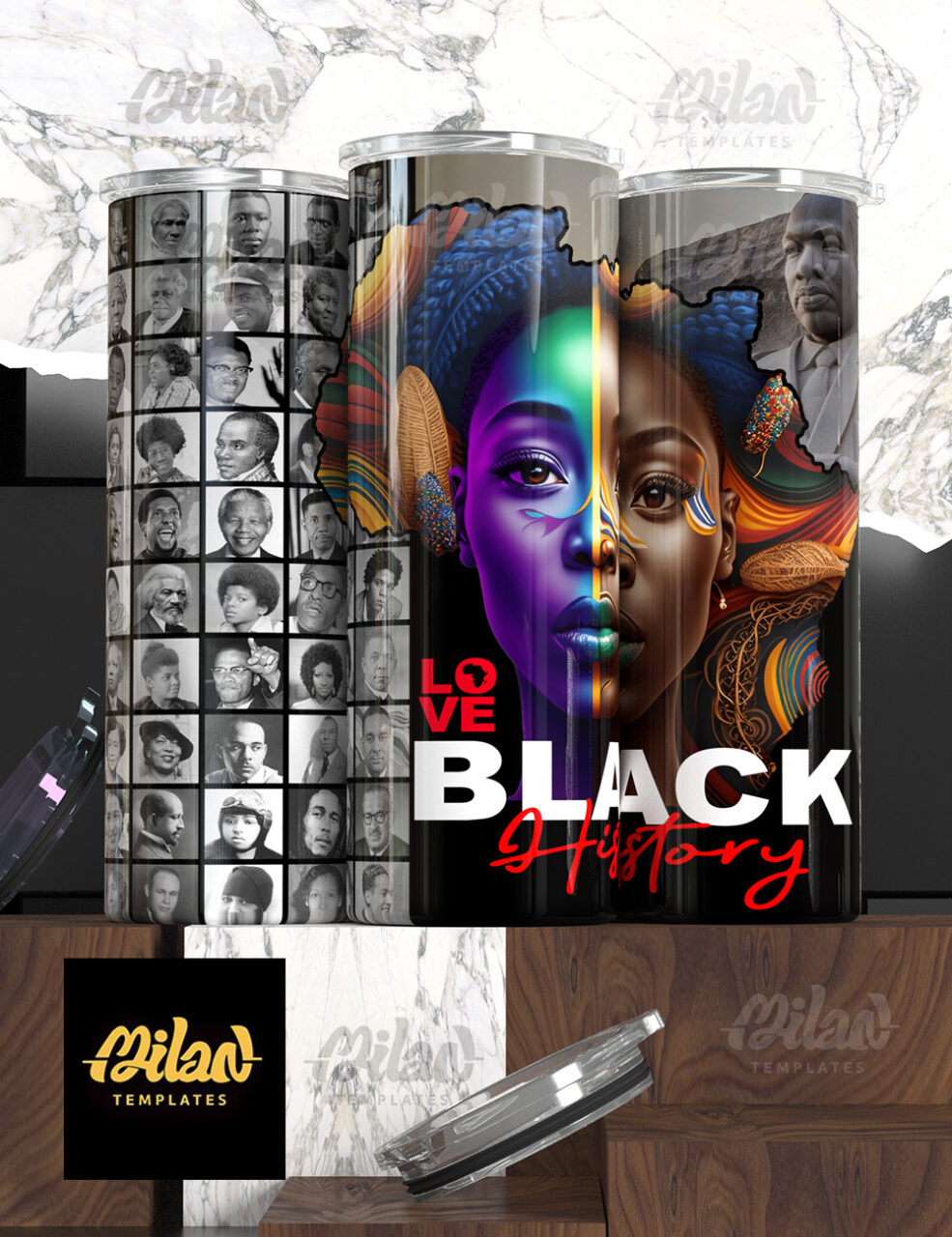 Bundle Black History - 2023 - Sublimation Design - Milan Templates