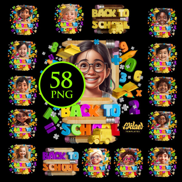 Lego- Sublimation Design - Milan Templates