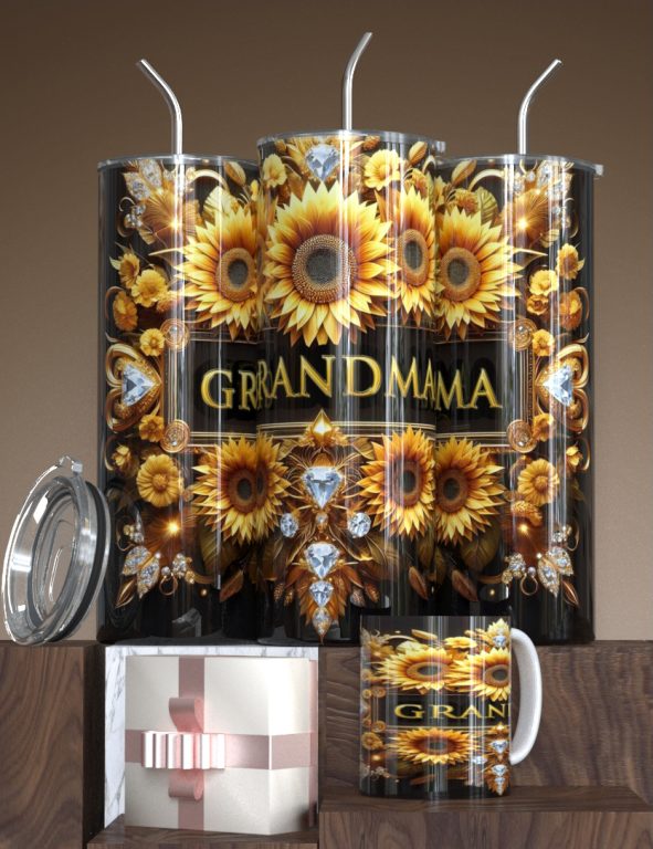 MoM - Gold - Sublimation Design - Milan Templates