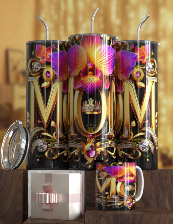 MoM - Gold - Sublimation Design - Milan Templates