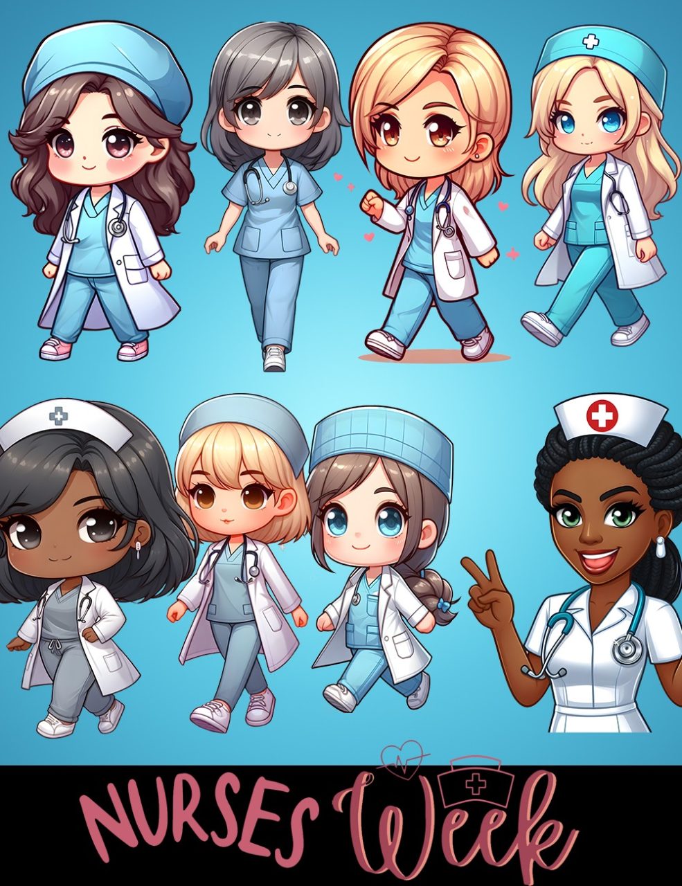 Nurse Week - Digital File - Milan Templates