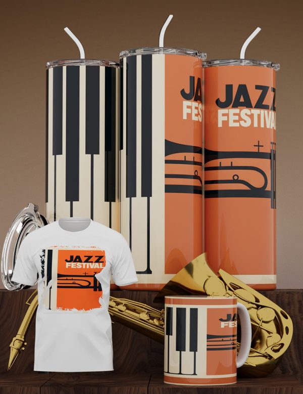 Jazz - Sublimation Design - Milan Templates