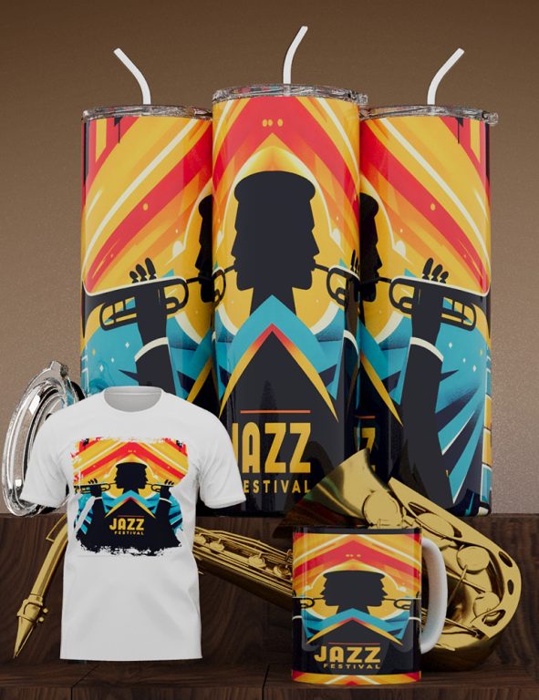 Jazz - Sublimation Design - Milan Templates