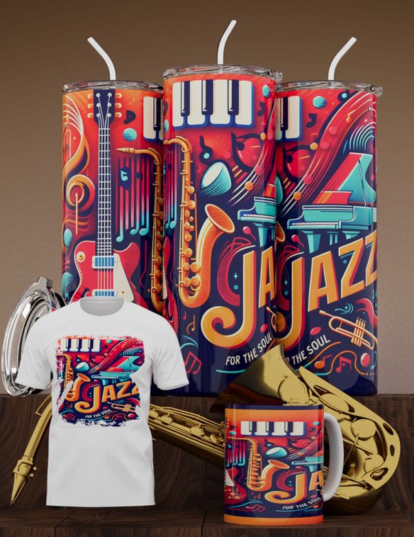 Jazz - Sublimation Design - Milan Templates