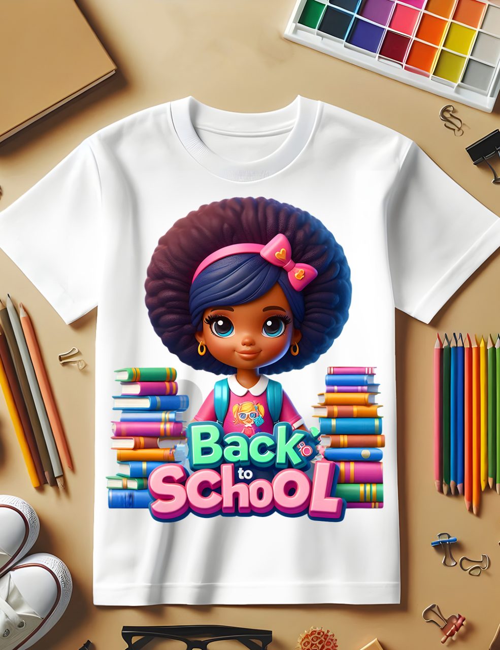 Bundle Back To School 02 - Sublimation Design - Milan Templates