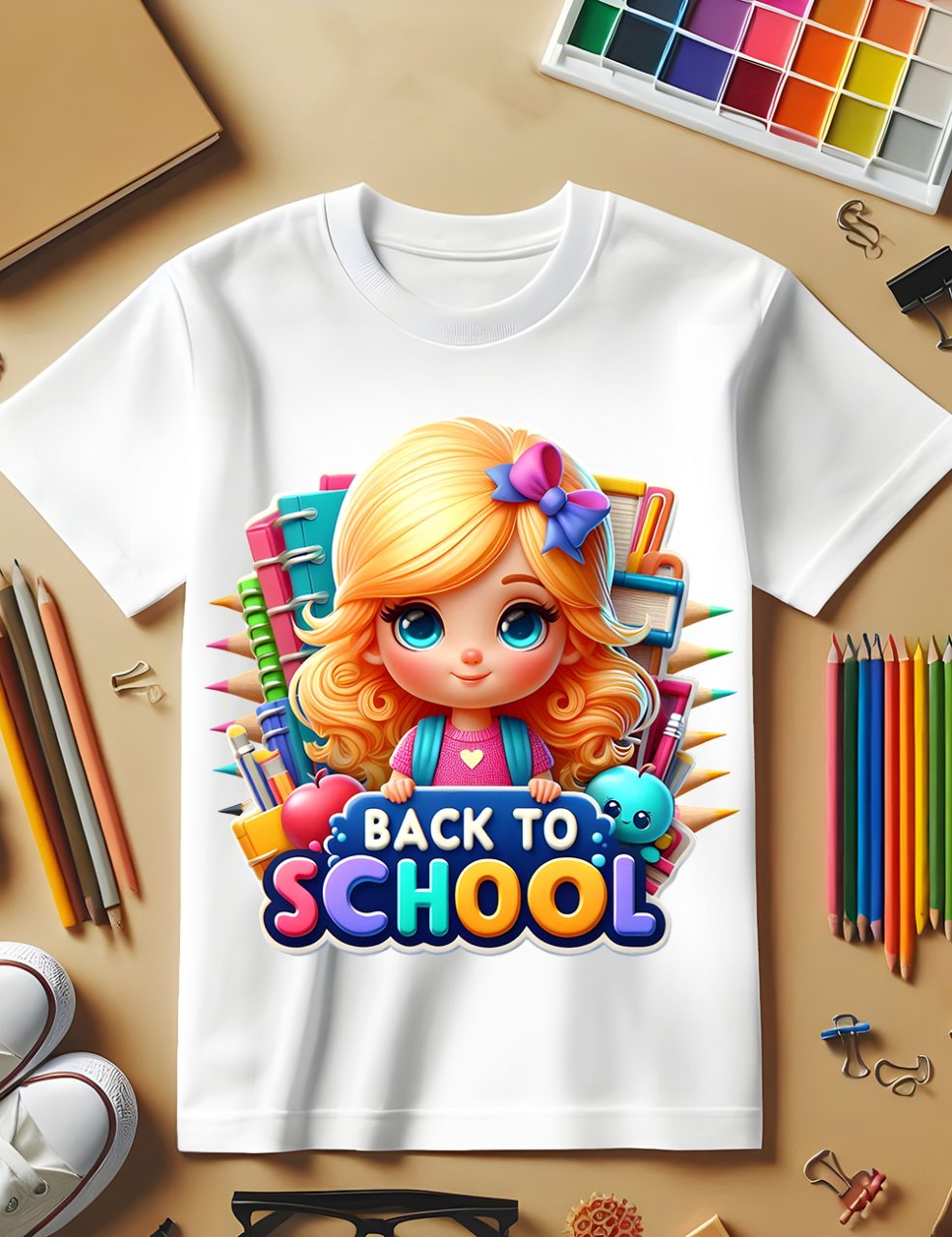 Bundle Back To School 02 - Sublimation Design - Milan Templates