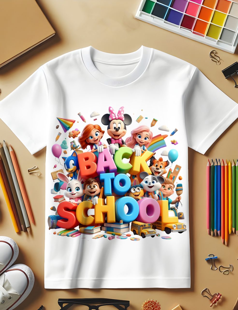 Bundle Back To School - Sublimation Design - Milan Templates