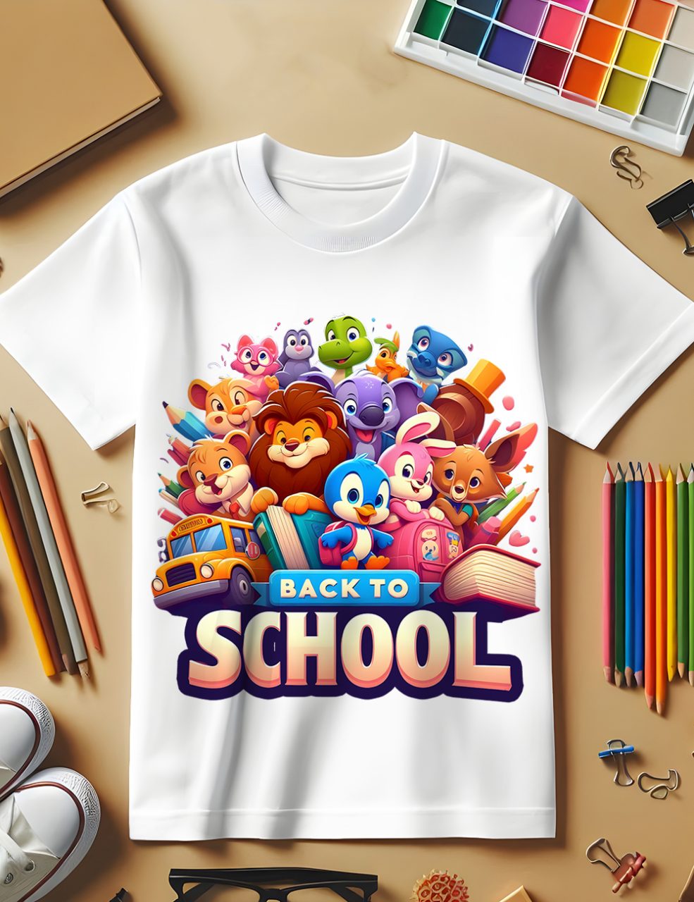 Bundle Back To School 02 - Sublimation Design - Milan Templates