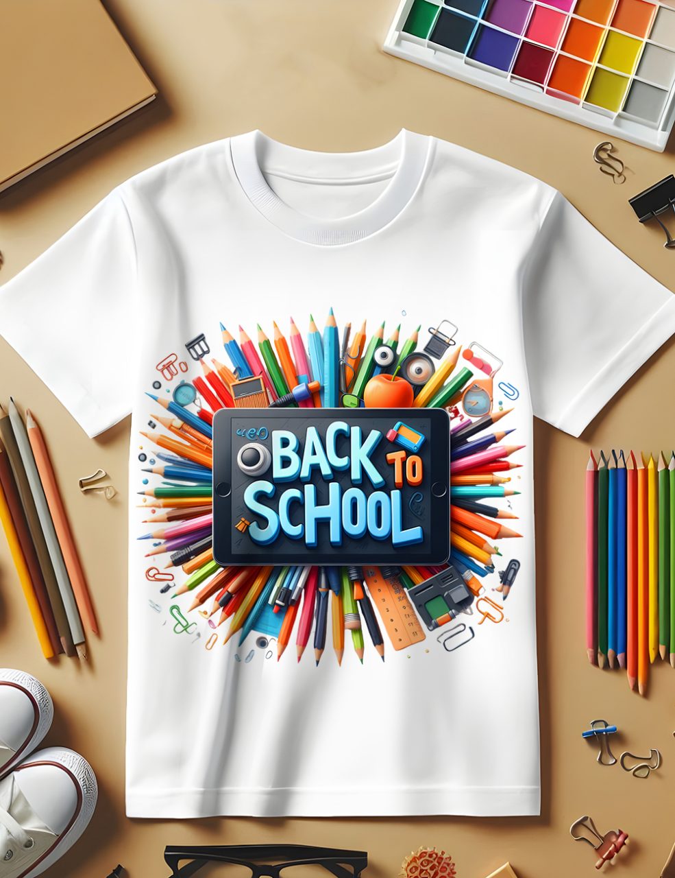 Bundle Back To School 02 - Sublimation Design - Milan Templates