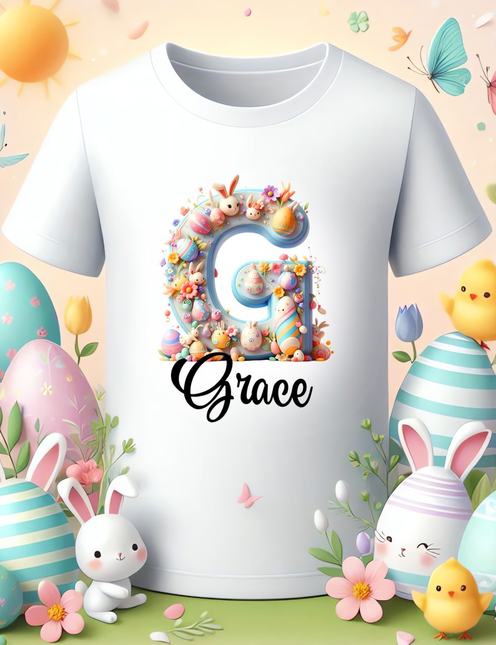 Easter Alphabet - Milan Templates