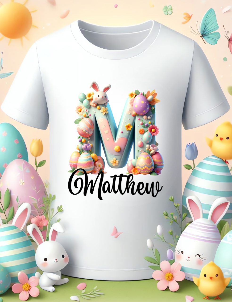 Easter Alphabet - Milan Templates